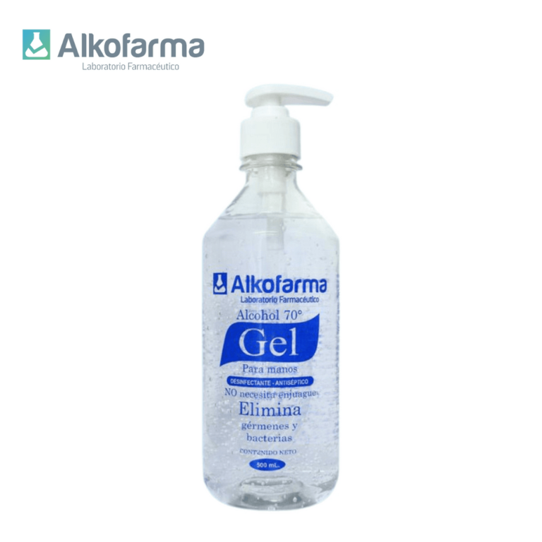 Alcohol en Gel 70° Alkofarma 500ml - Respira Medical - Equipos Médicos